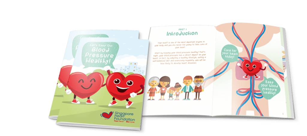 Heart Health And Blood Pressure Handbook For Singapore Heart Foundation 